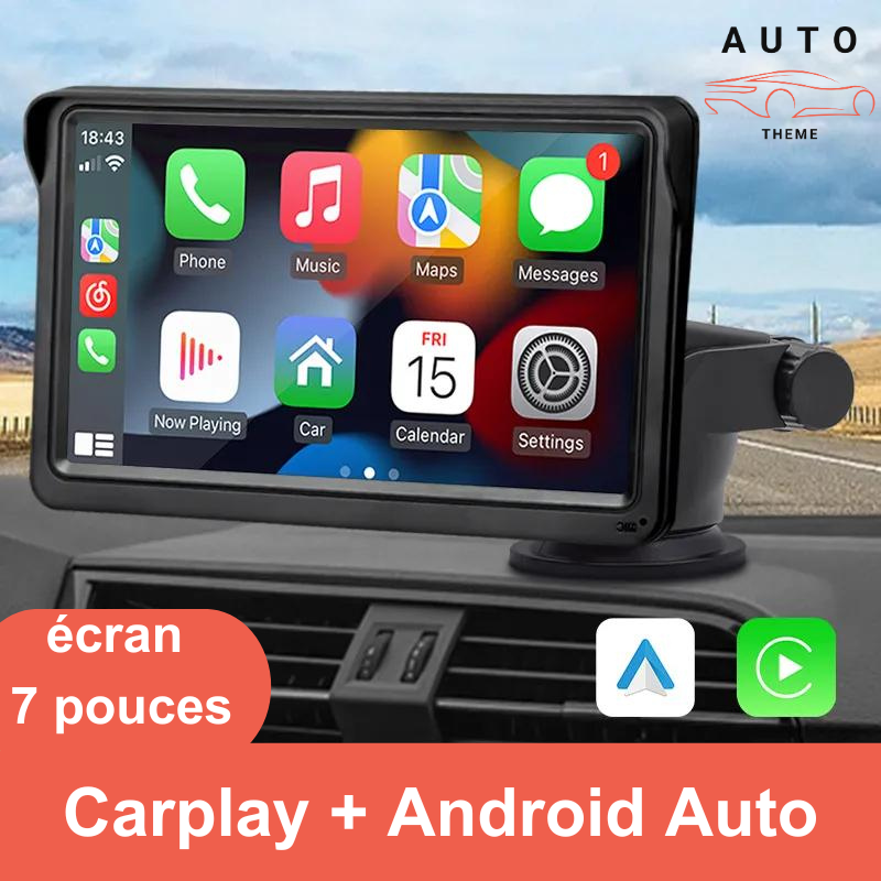 Écran Carplay et Android auto tactile Bluetooth – Auto-theme